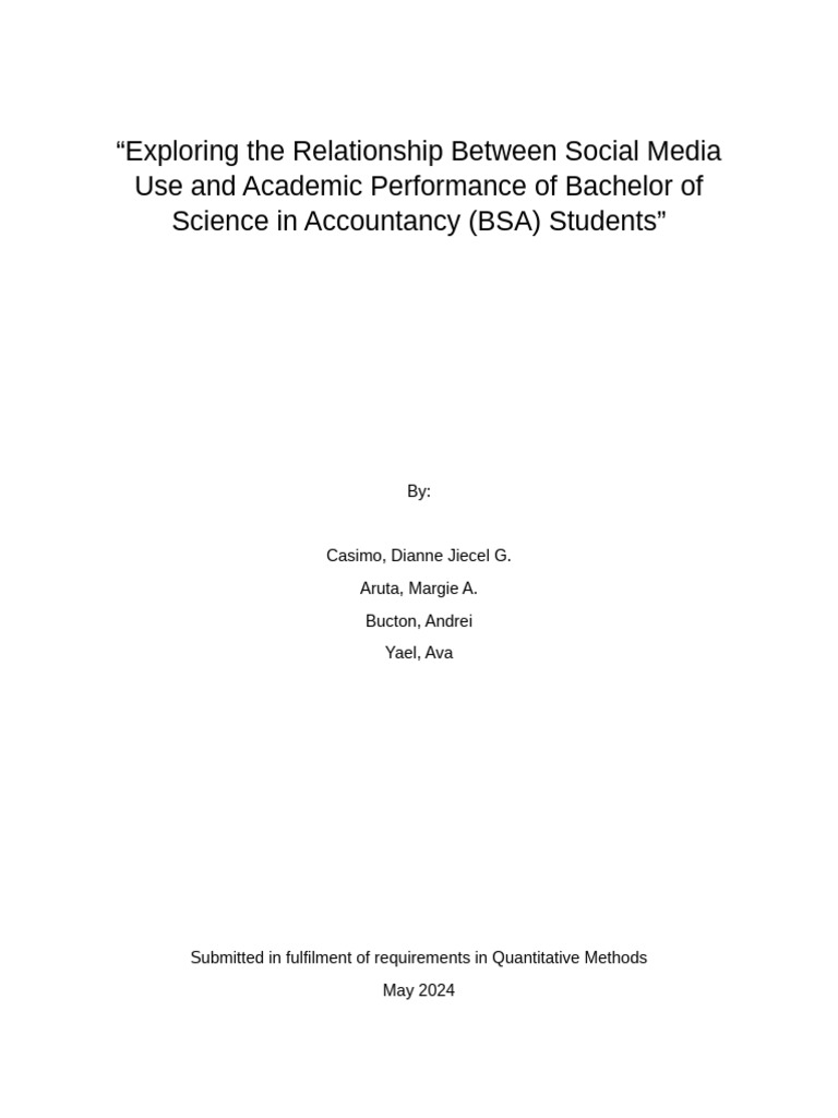 Chapter 1 & Questionnaire | PDF