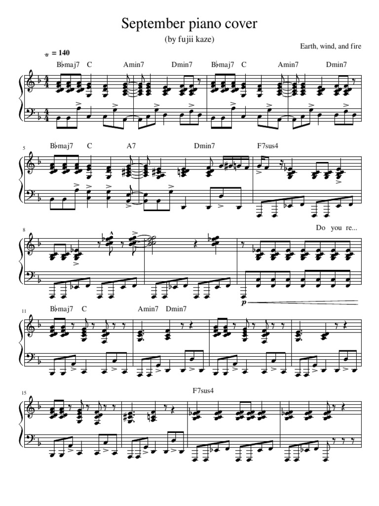 September_piano_cover | PDF