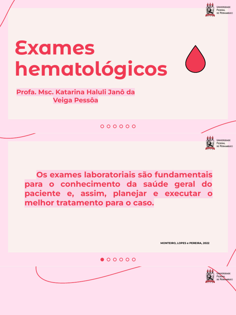 Exames Hematológicos | PDF