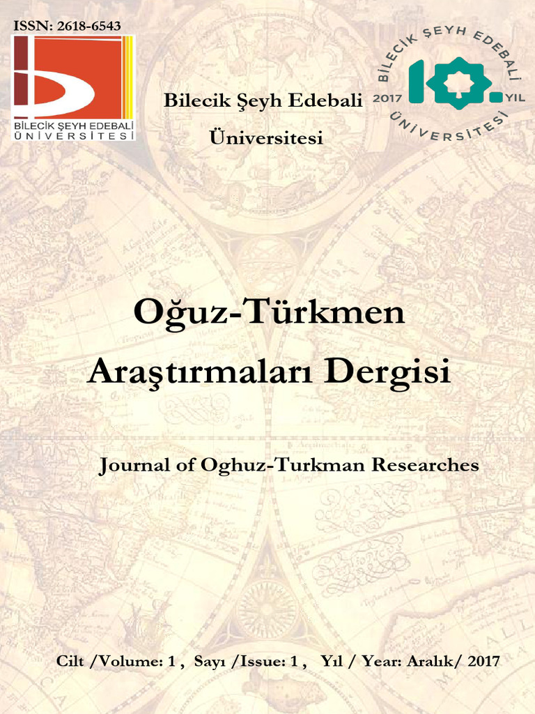 Oguz Türkmen Araştirma Dergi̇si̇ | PDF