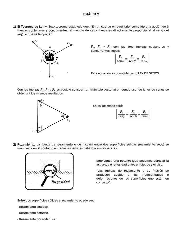 Estatica 2 | PDF