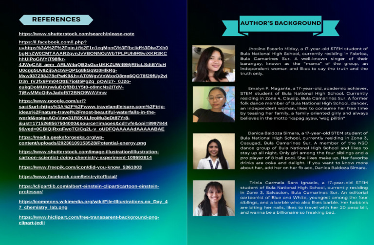 Author's Background and Reference | PDF