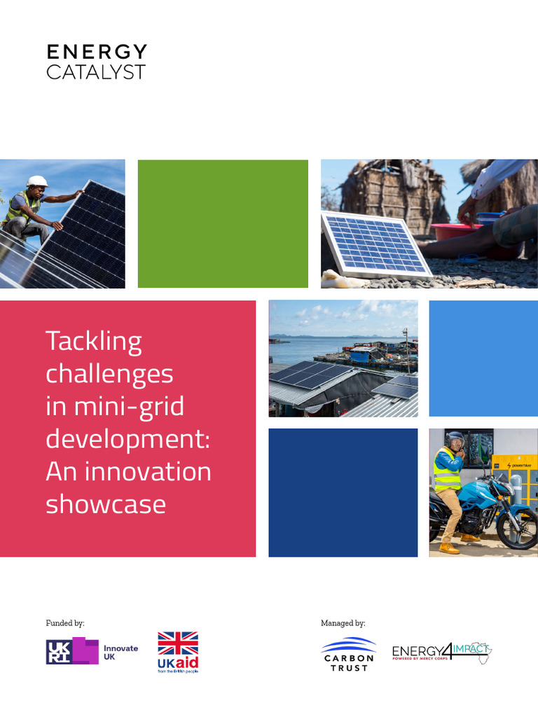 Tackling Challenges in Mini Grid Dev2024 | PDF