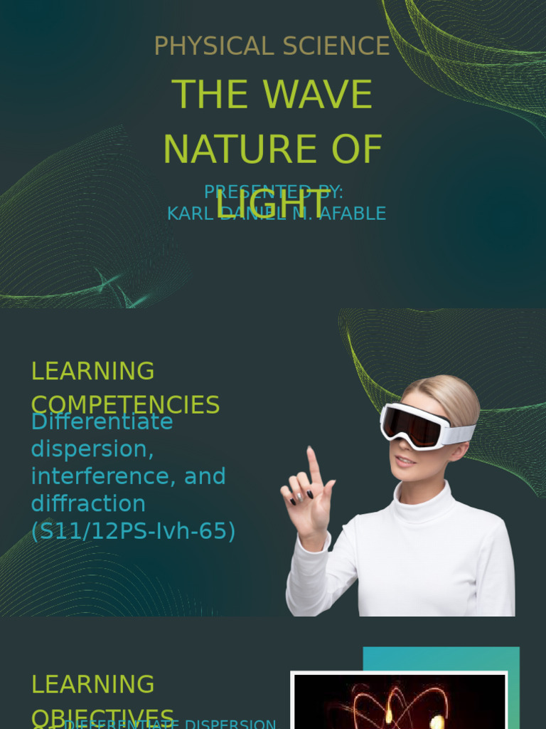 Understanding Light: Dispersion, Interference, Diffraction | PDF ...