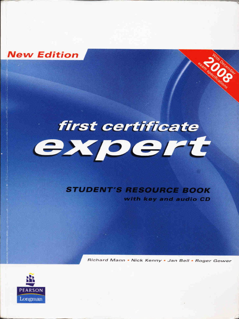 First Certificate Expert - Students Resource Book | PDF