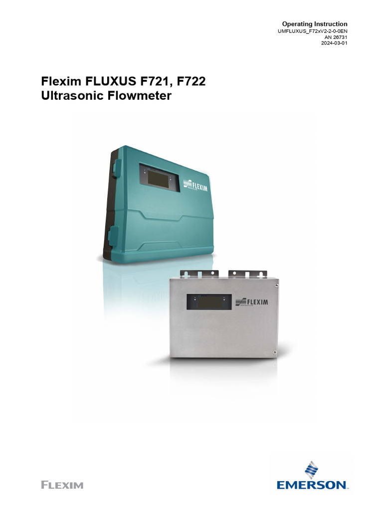 Manual Flexim Fluxus f72x Series Meters en 10169806 | PDF | Electrical ...