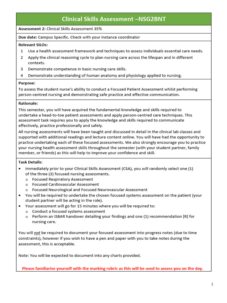 CSA Information 2022 | PDF