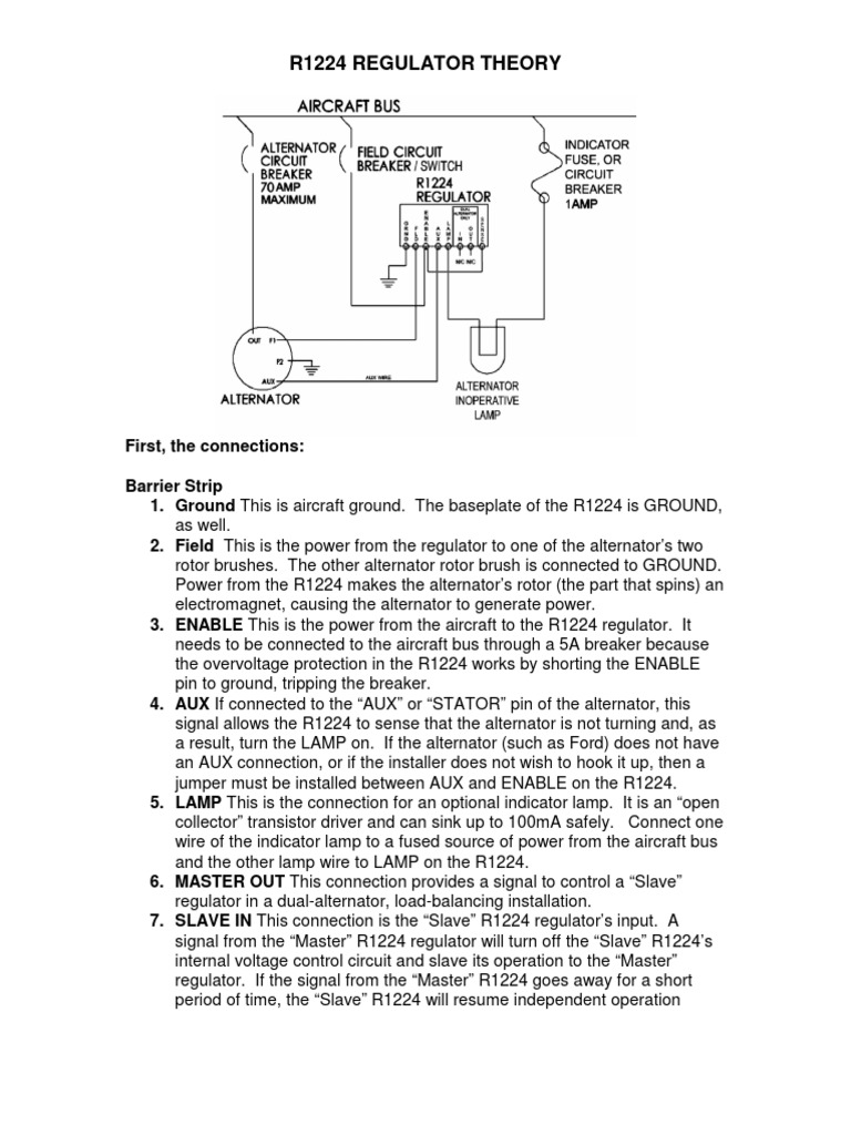 R1224 Regulator Theory | PDF