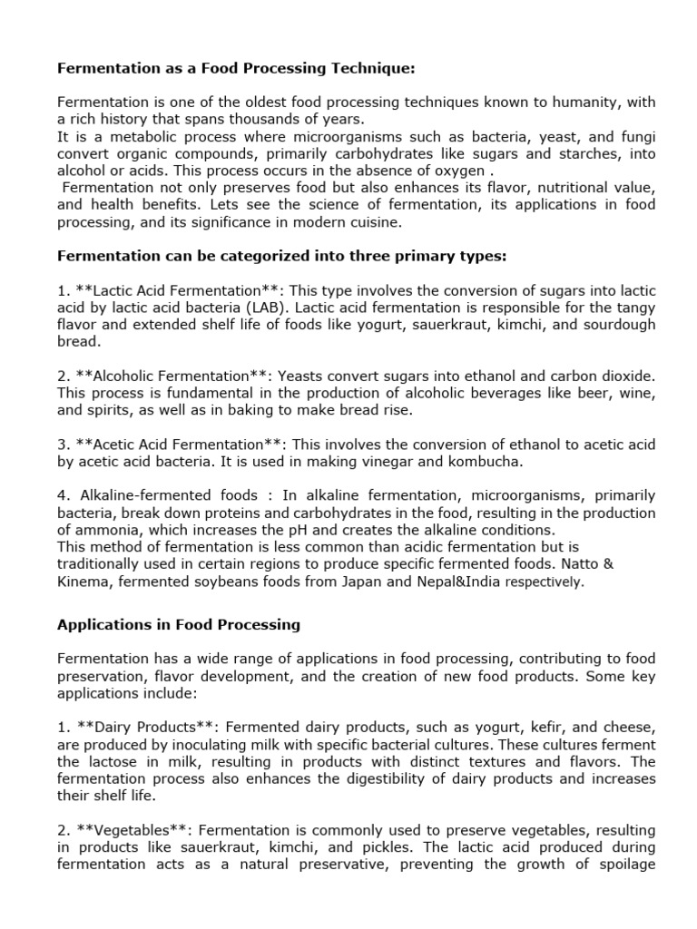 fermentation-as-a-food-processing-technique-pdf