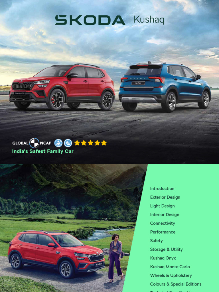 Skoda Kushaq Brochure 03-07-24 | PDF