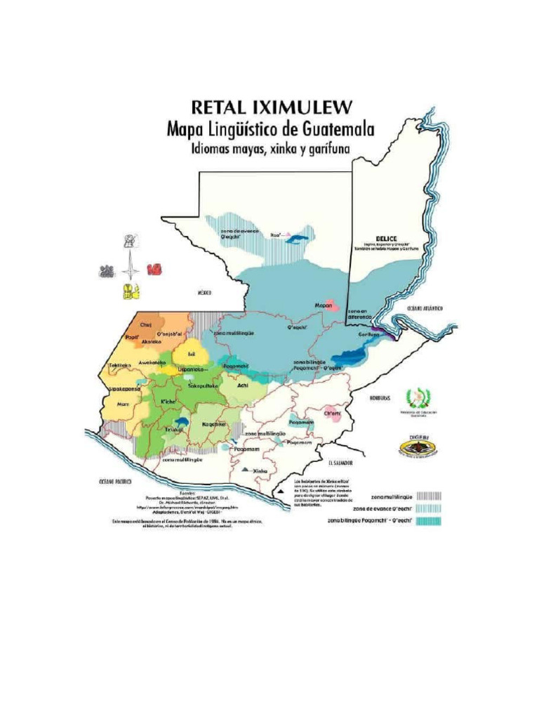 mapa linguistico de guatemala | PDF
