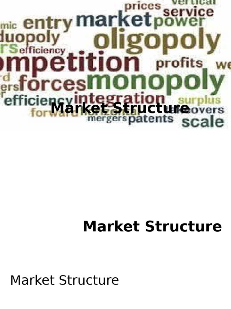 Market Structure | PDF