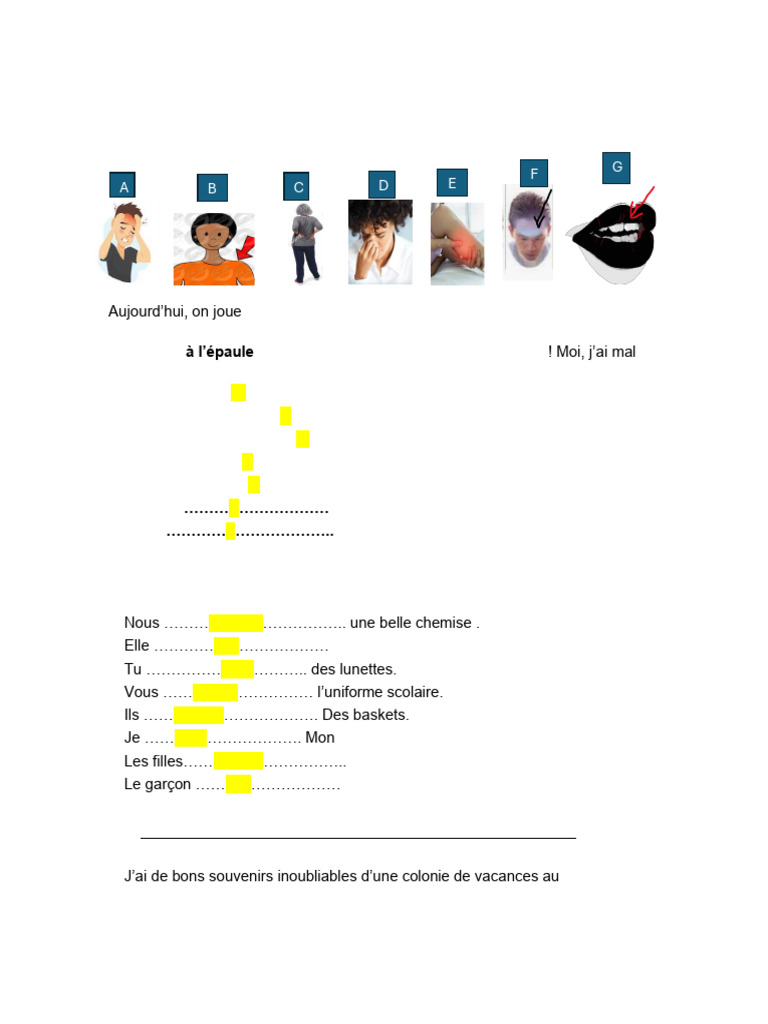 French Language Practice | PDF