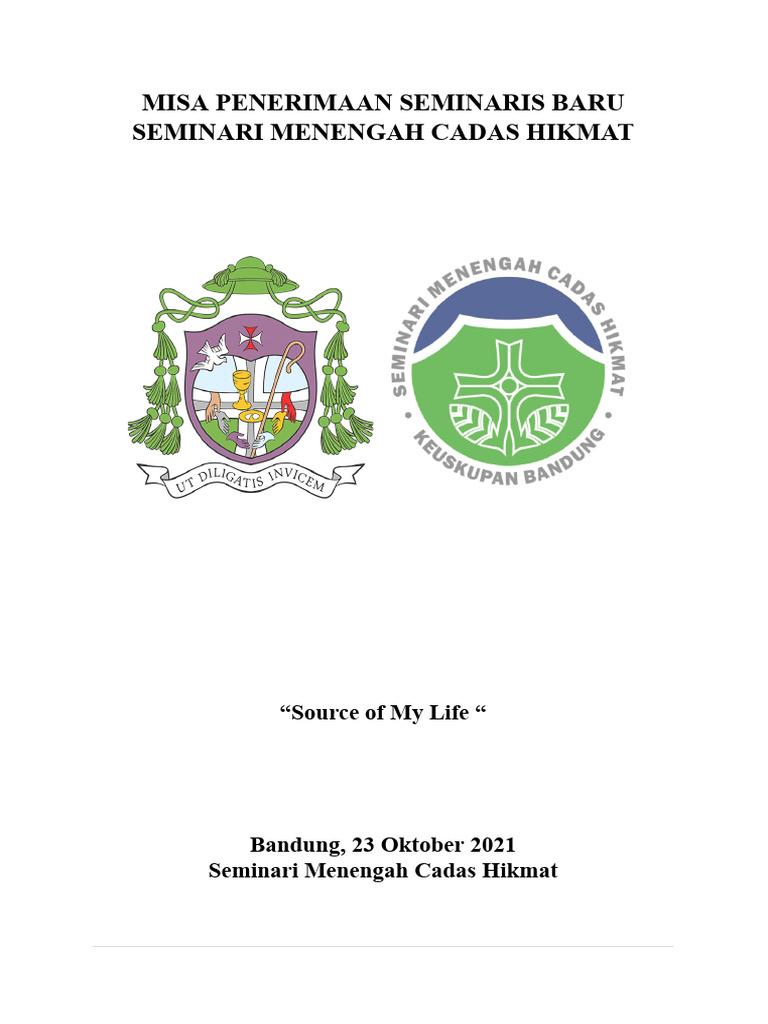 Teks Misa Pelepasan Kelas X (1) | PDF Teks Misa Pelepasan Kelas X (1) | PDF