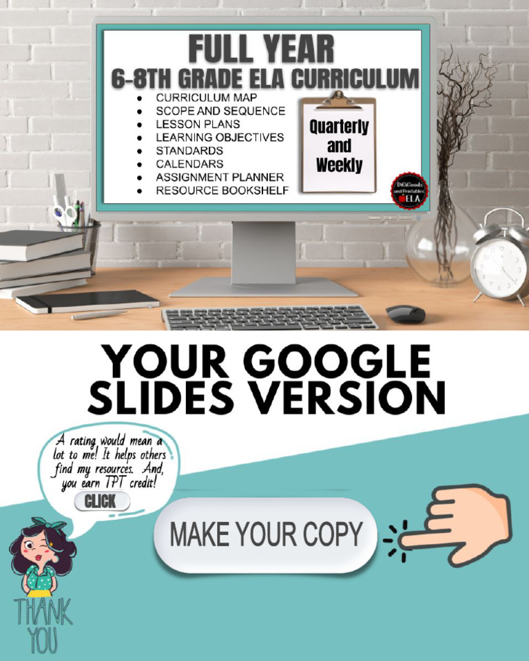 6TH8THELALESSONPLANSSCOPEANDSEQUENCECURRICULUMMAPREADINGWRITING-1 | PDF