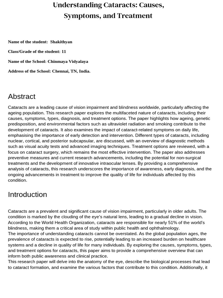 Cataract Final 3 | PDF