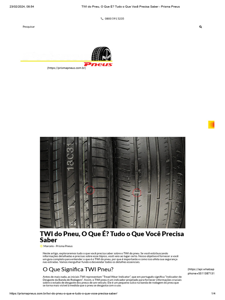 TWI Do Pneu | PDF