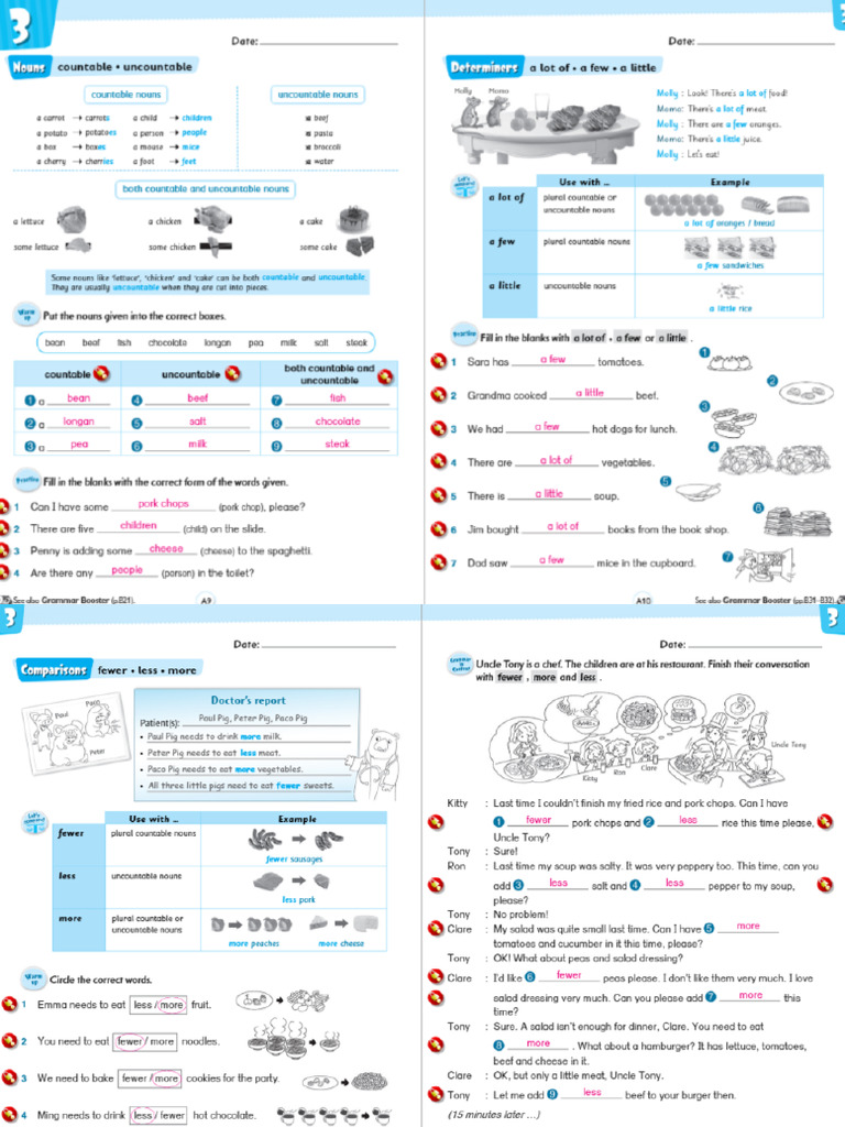 P.4 GR 4B A9-16 Answer Key | PDF