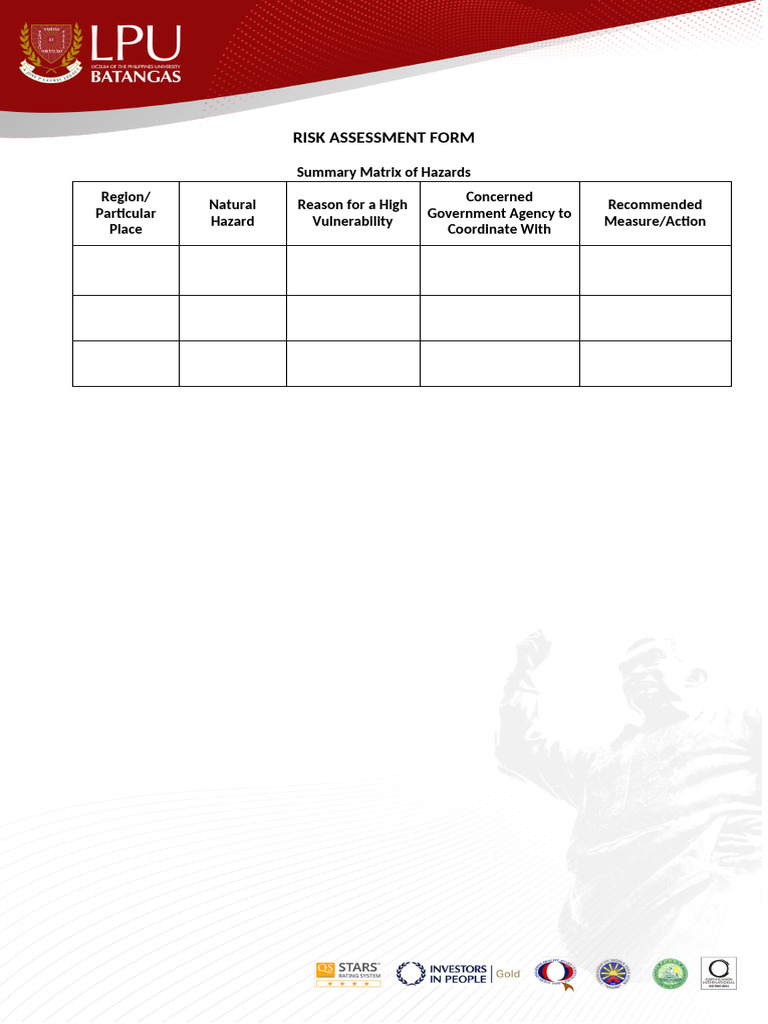 Risk-Assessment-Format | PDF