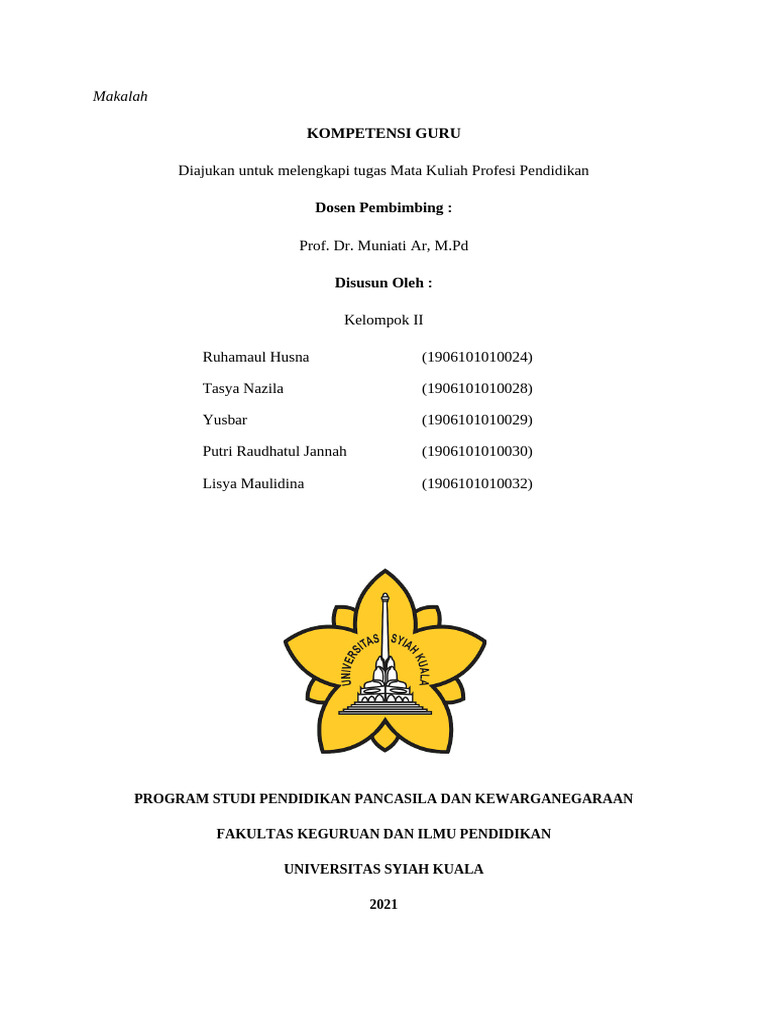 BOOK REPORT PROFESI PENDIDIKAN KLP 2 | PDF