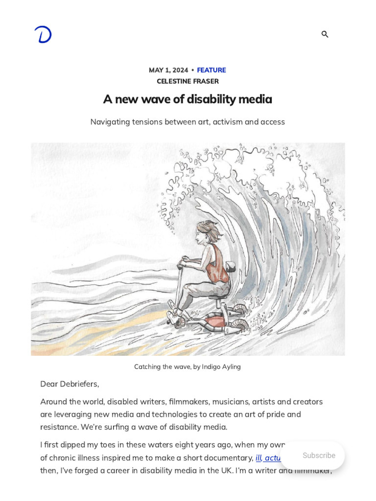 A new wave of disability media (1) | PDF