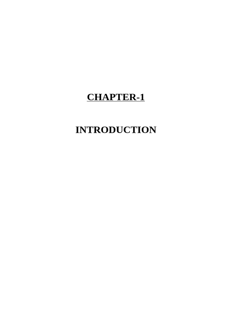 Chapter Names | PDF