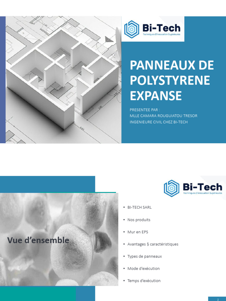 Panneaux de Polystyrene Expanse | PDF