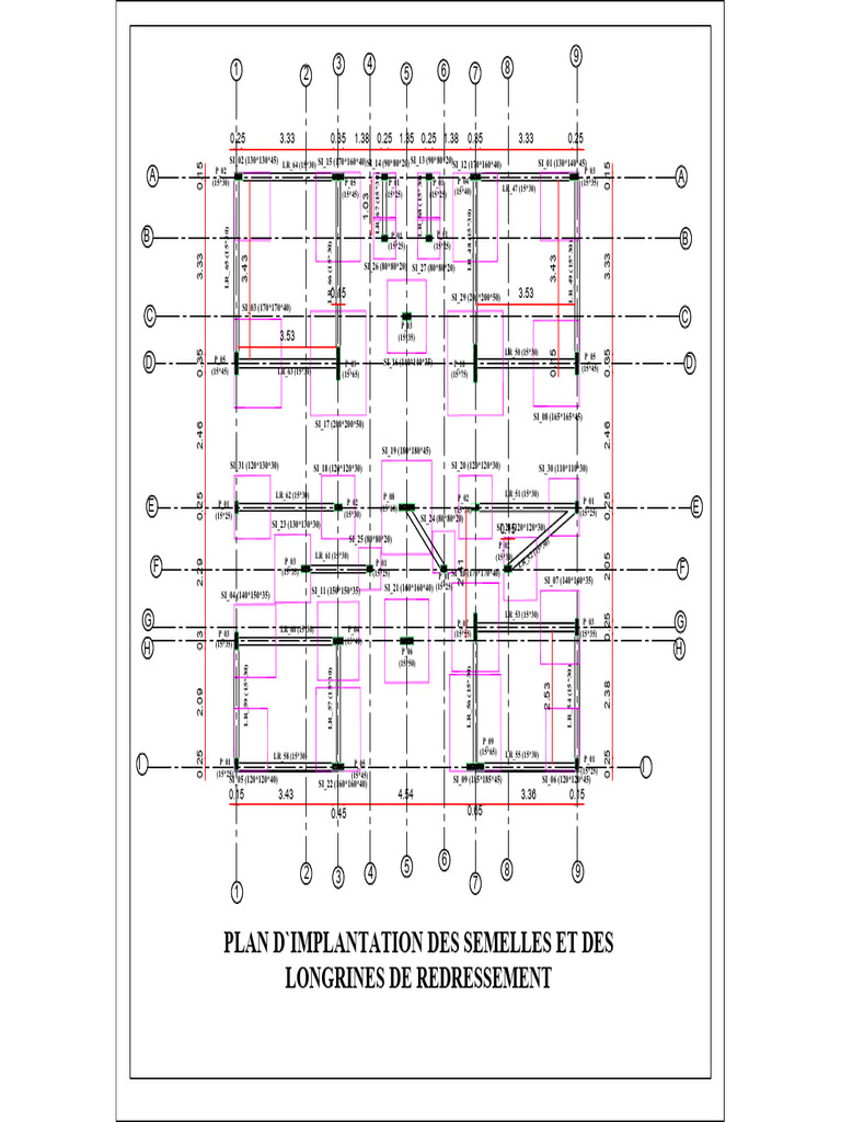 Exemple Plan Beton Arme | PDF