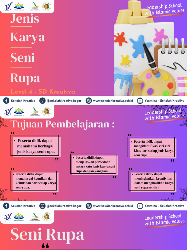 Jenis-Jenis Karya Seni Rupa | PDF | Seni
