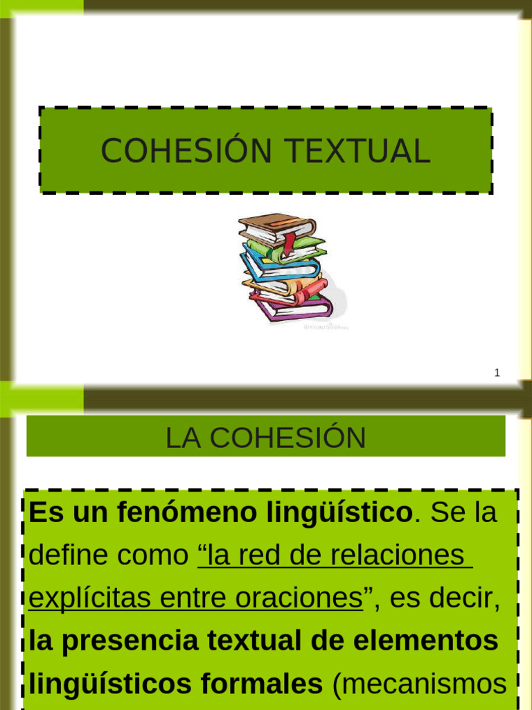 Cohesion Textual | PDF