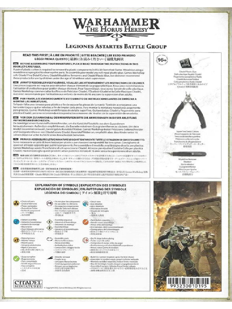 Horus Heresy Legiones Astartes Battle Group | PDF