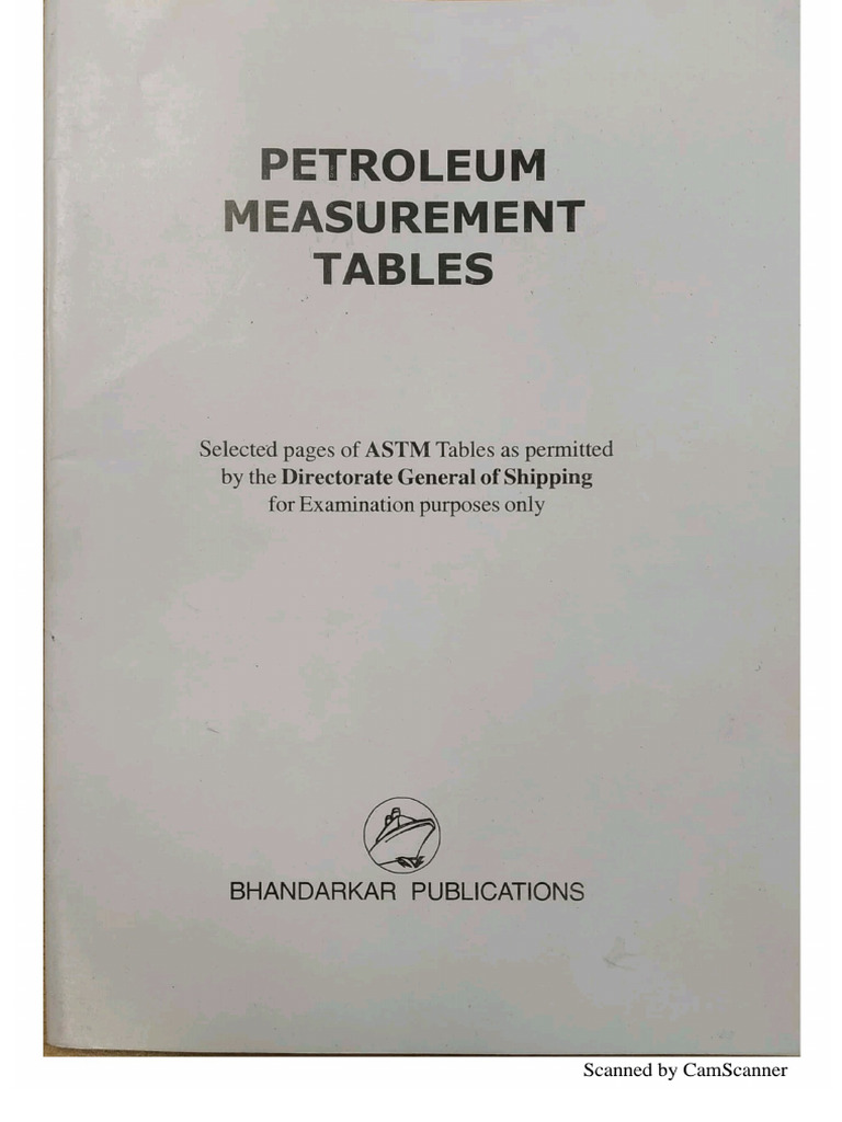 ASTM Table | PDF