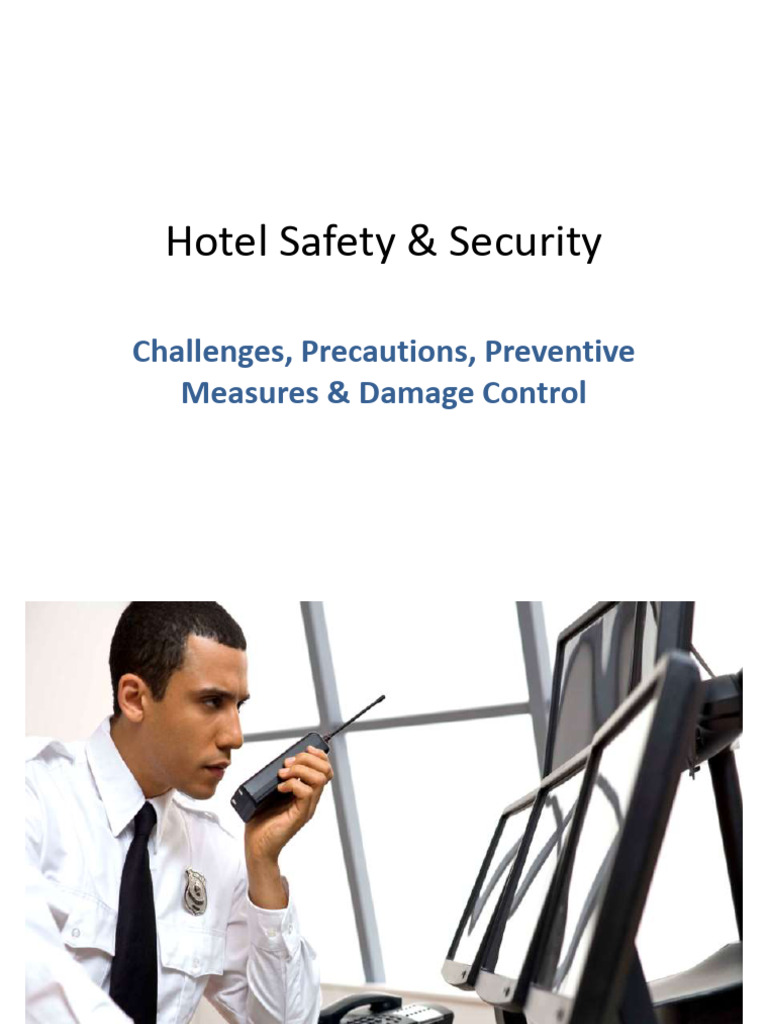 Hotel Safety and Security Measures Guide | PDF | Fires | Personal ...