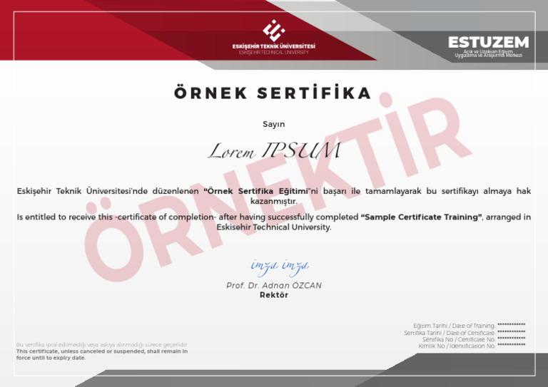 Ornek Belge Basligi | PDF