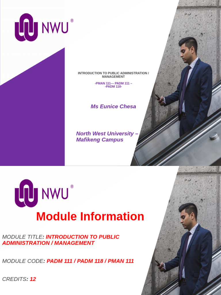 PMAN 111 - PADM 111 - Introduction | PDF