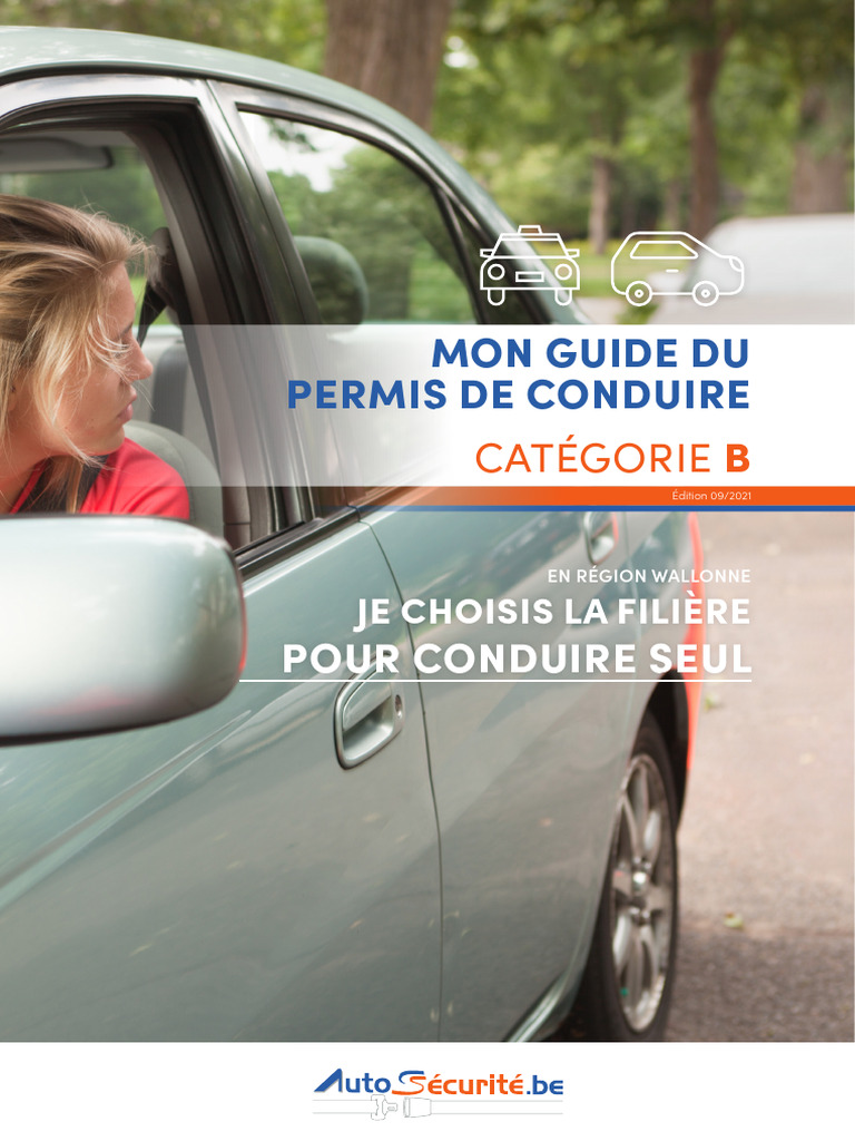 FM2122 Mon Guide Du Permis de Conduire Cat B CONDUIRE SEUL | PDF
