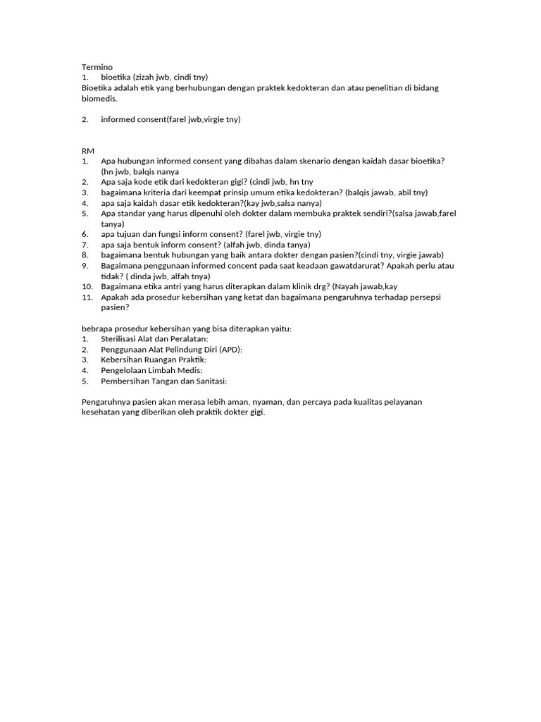 Modul 4 Blok 9 | PDF