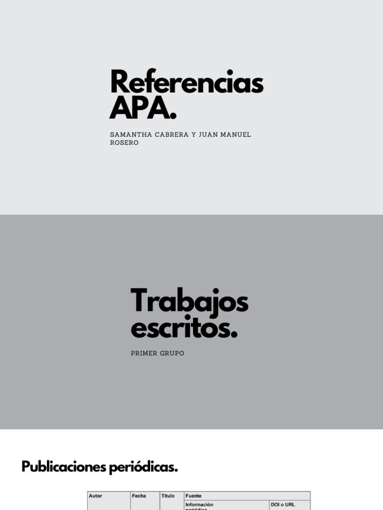 Cómo Hacer Referencias APA 7 | PDF