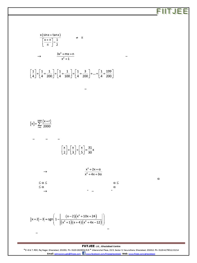 Functions, Gif, FPF, Lif & Kind of Function-Mmkm - Final - 1 | PDF