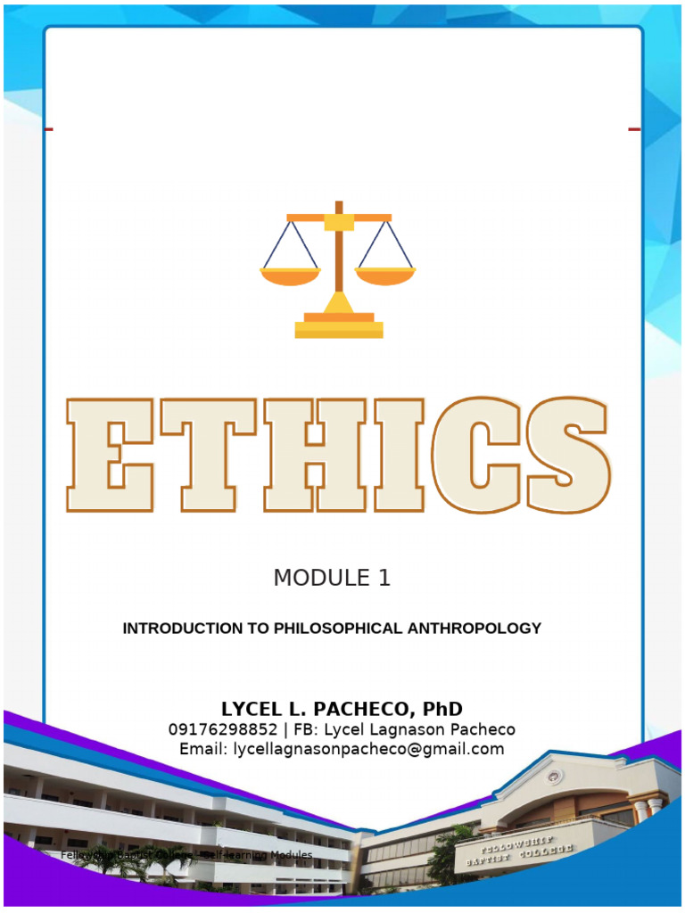 Module 1 Ethics | PDF