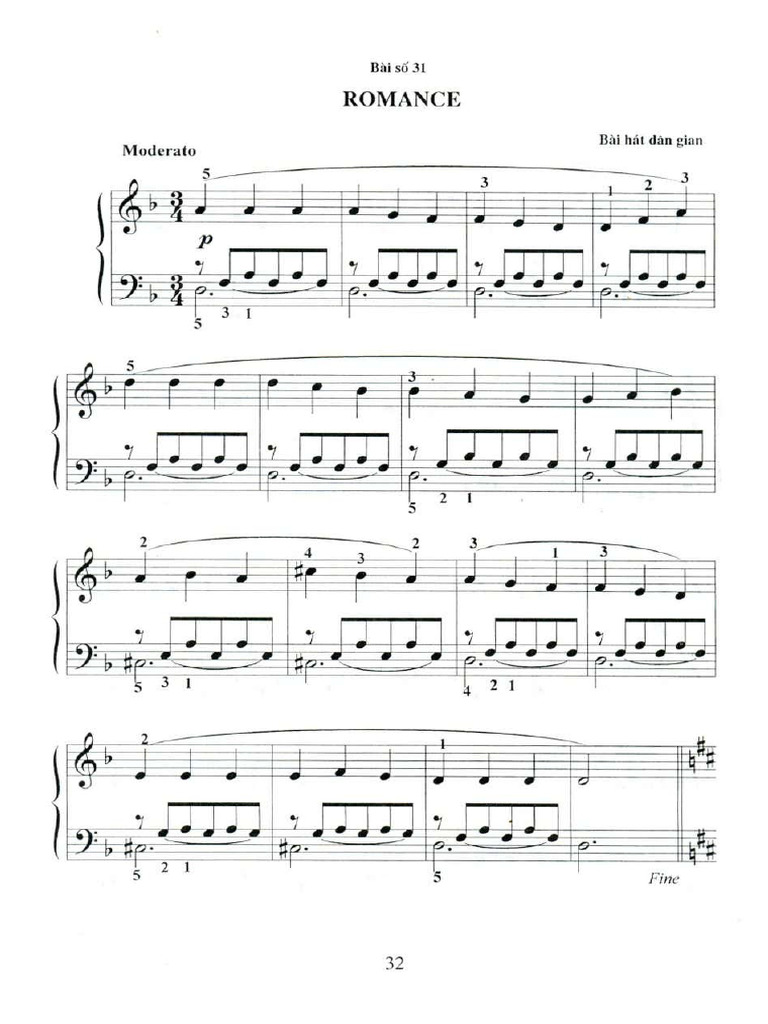 Romance Piano | PDF