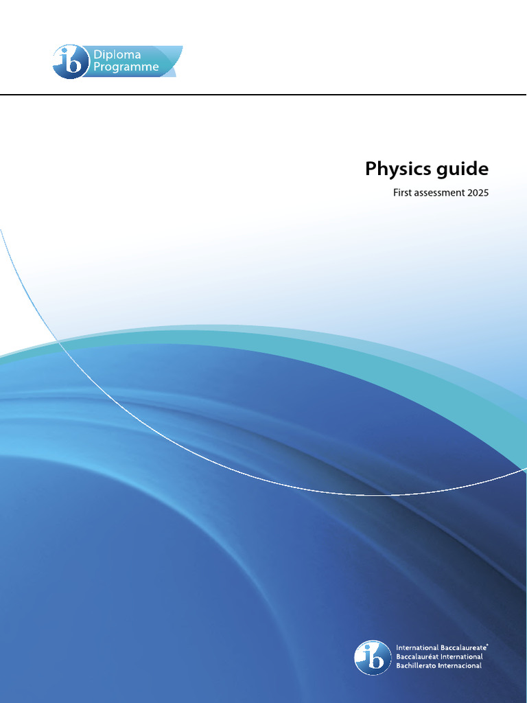 Physics Guide 2025 Min | PDF