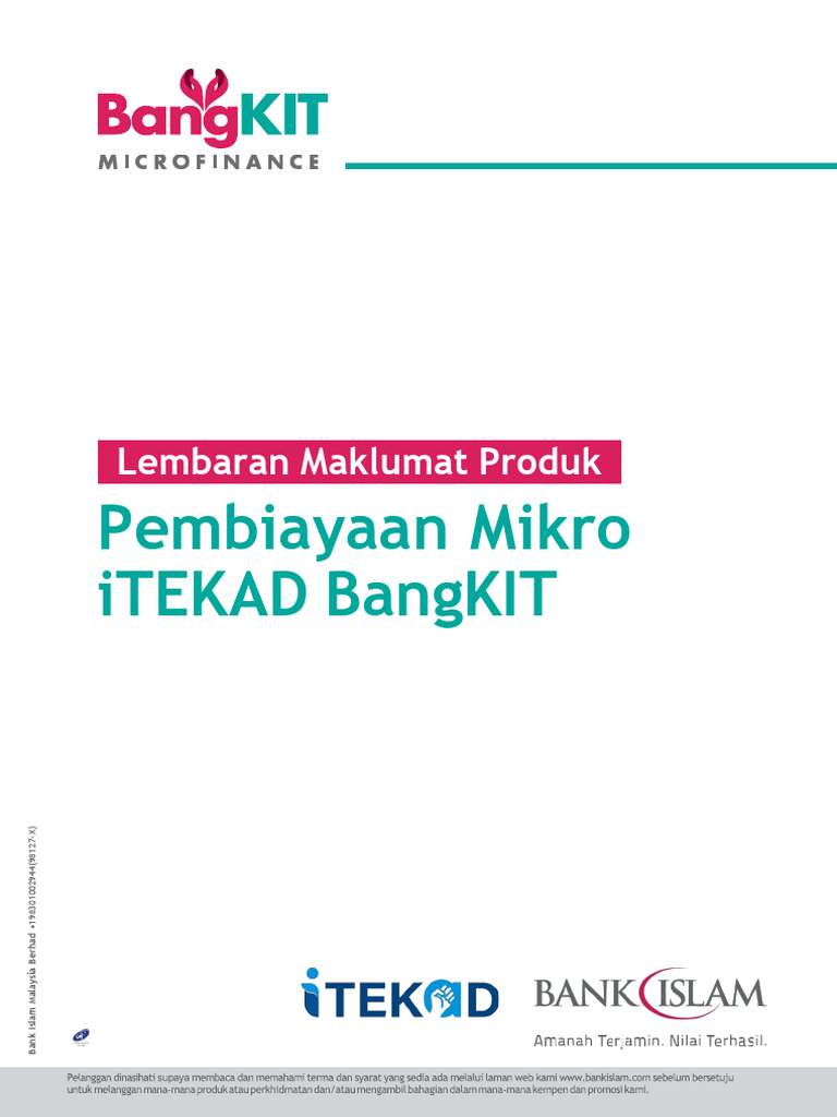 Lembaran Maklumat Produk - Itekad Bangkit 3 | PDF