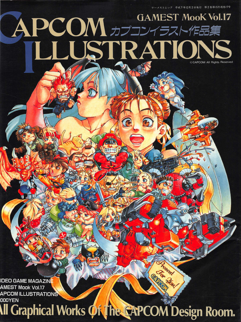 Capcom Illustrations (Gamest Mook Vol. 17 - 1995) | PDF