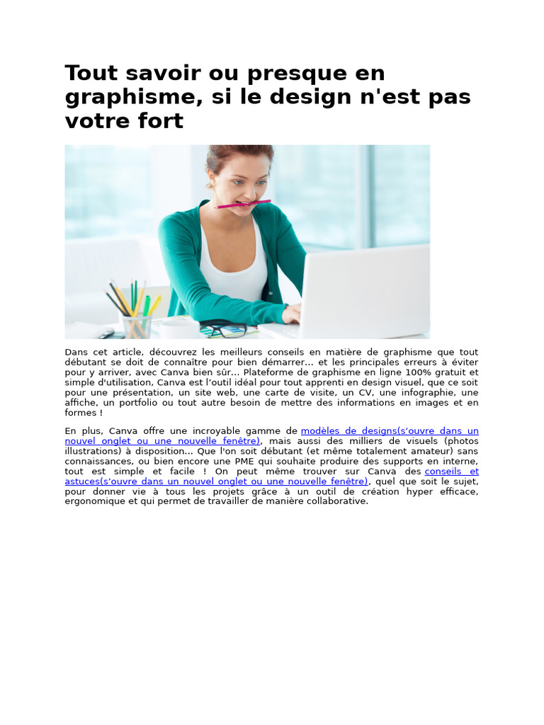 Tout Savoir Ou Presque en Graphisme. | PDF