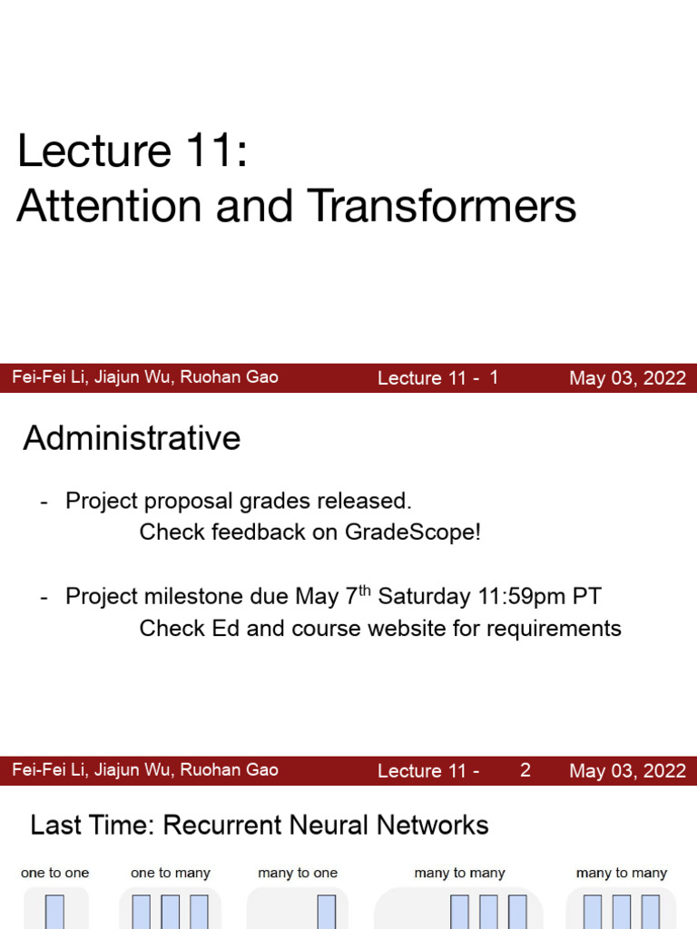 Attention And Transformers Pdf
