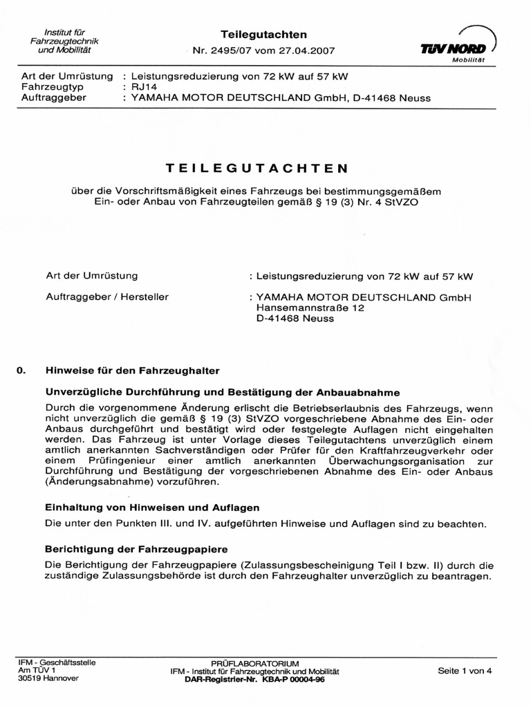 FZ6 RJ14 57kW PDF
