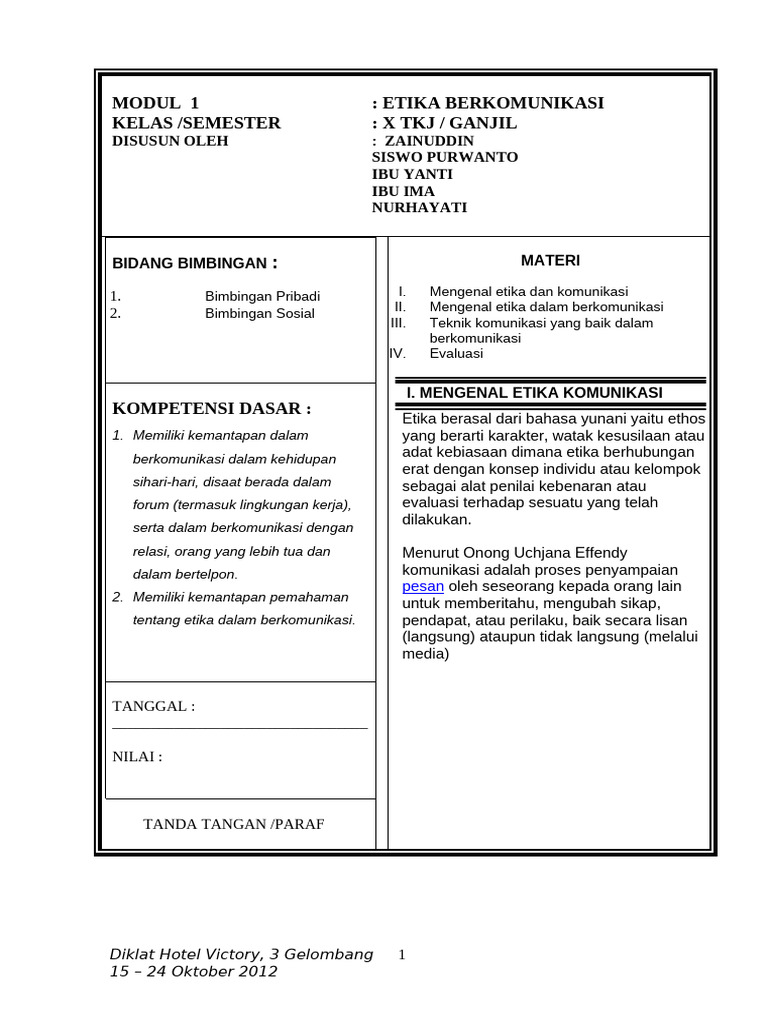 KEL. 3 MODUL BLANK - Copy | PDF