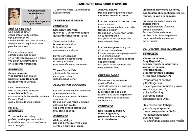 Cancionero Fray Reginaldo | PDF