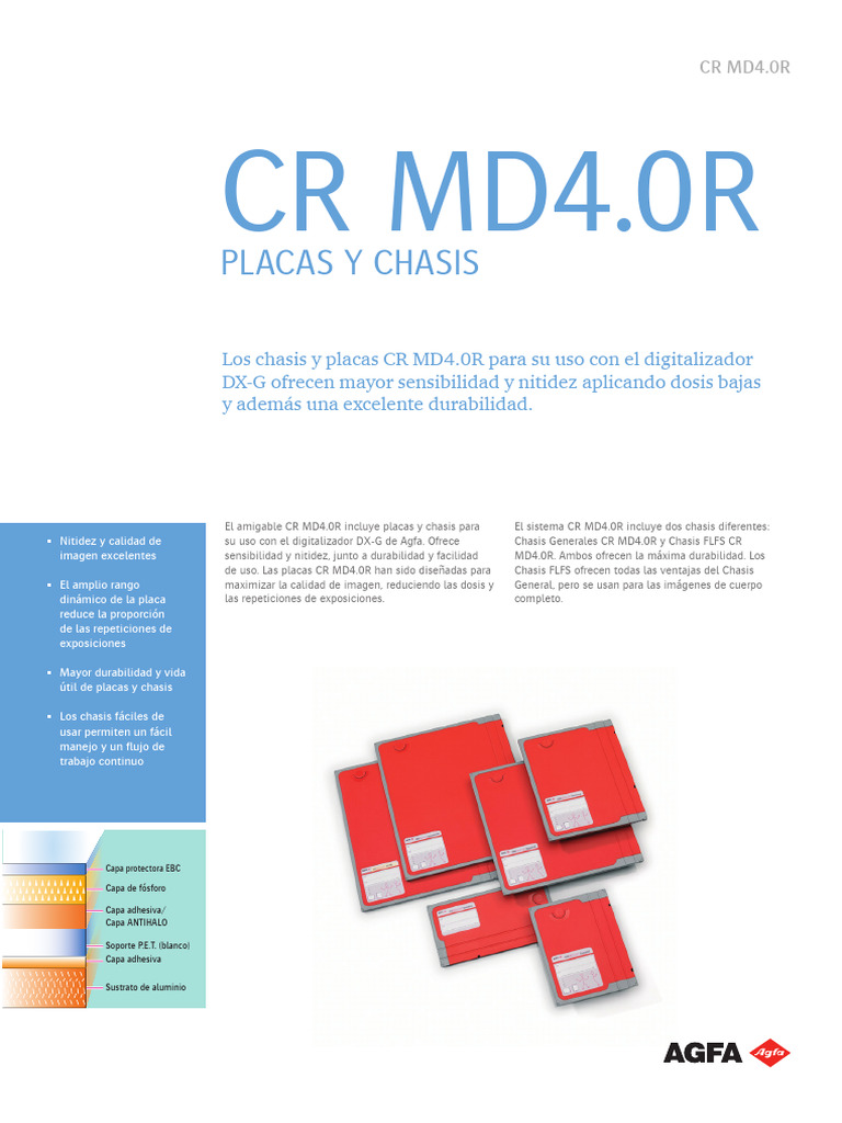 CR MD 4.0R (Spanish - Datasheet) | PDF